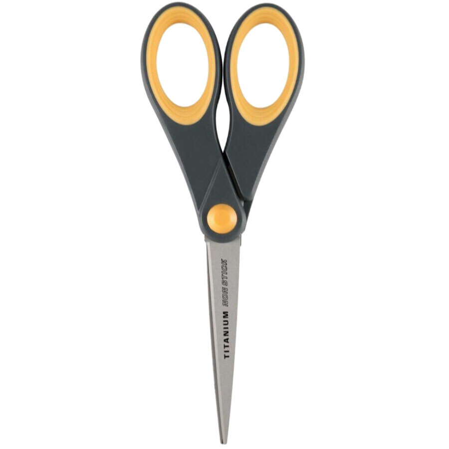 Westcott 14851 7" Titanium Bonded Pointed Tip Non-Stick Scissors with ...