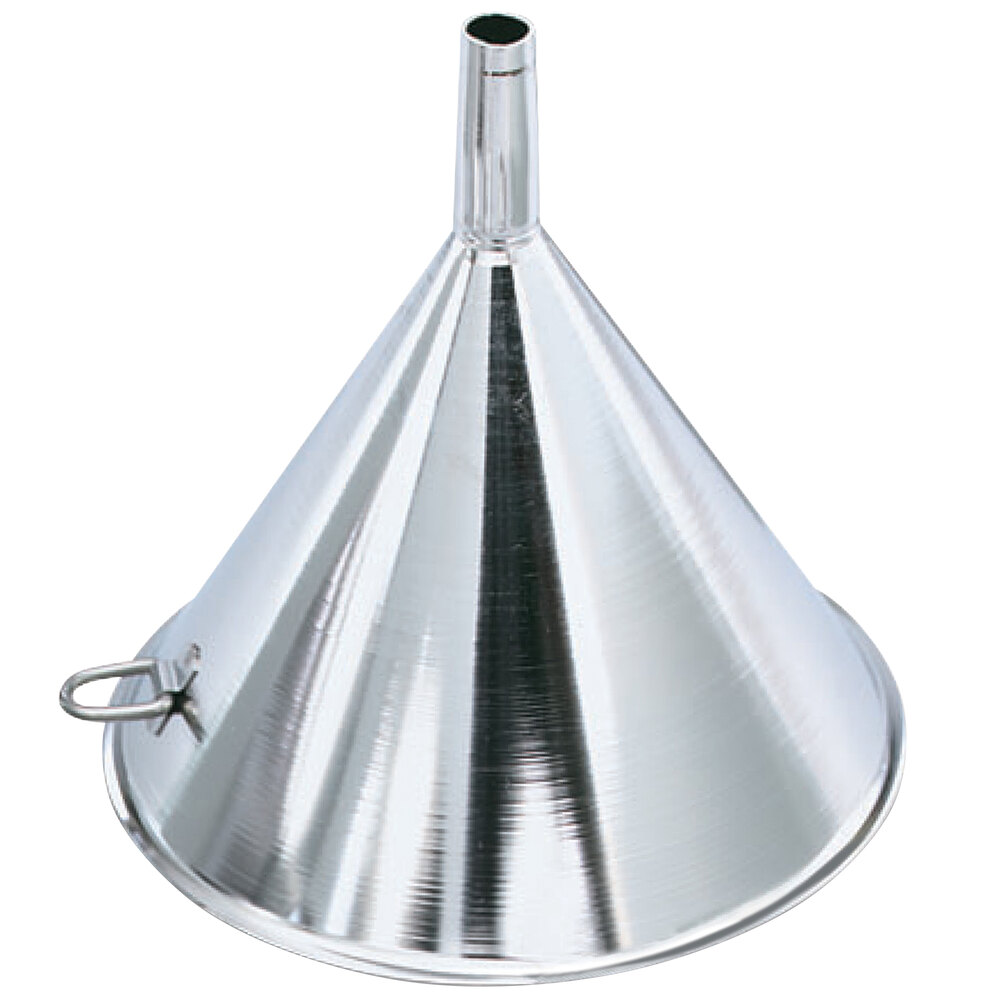 Vollrath 2 Qt. (64 oz.) 8 3/8" Stainless Steel Funnel 84780
