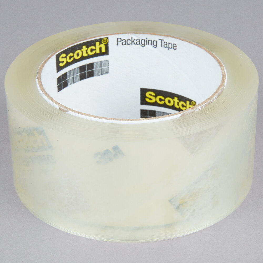 3M Scotch™ 1.88" x 54.6 Yards Clear Commercial Grade Shipping and ...