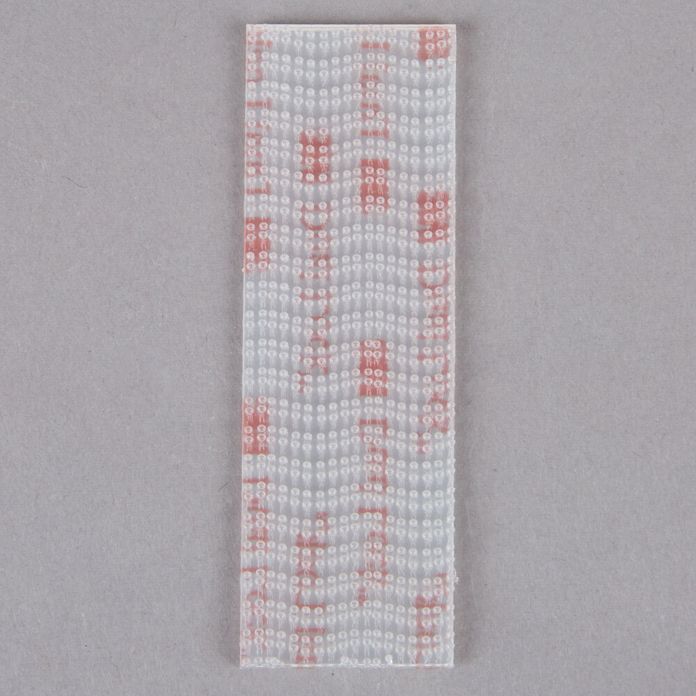 3M RF6730 Scotch™ 3" x 1" Clear Extreme Fastener Set - 2/Pack