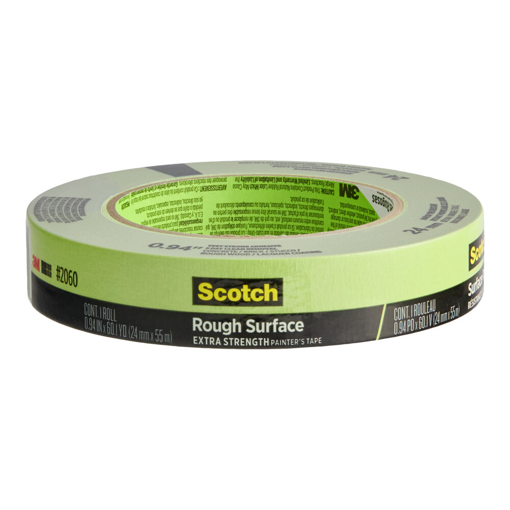 3M Green Masking Tape (2060-24A) - 1" x 60 Yards