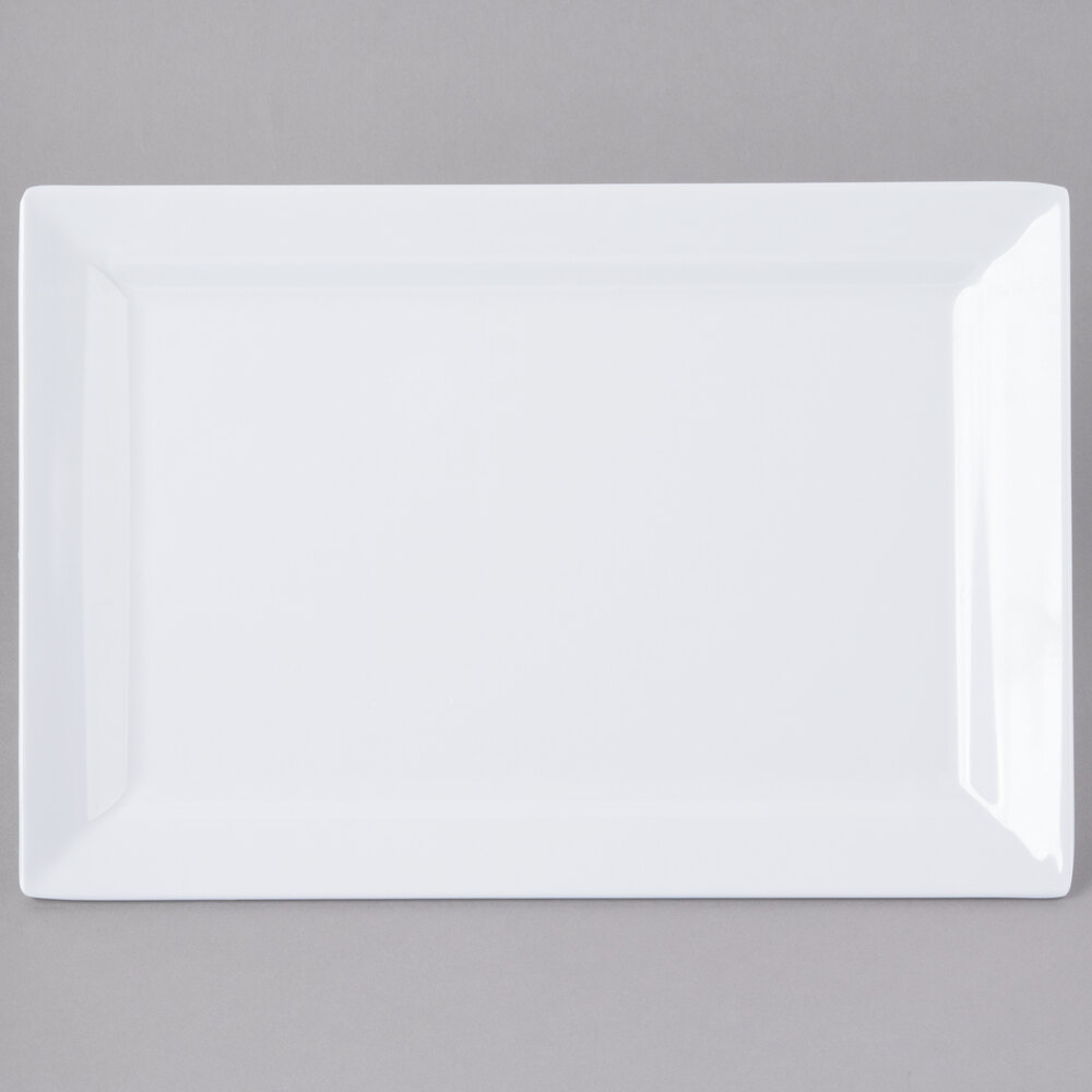 Elite Global Solutions D7511RC Vogue 11" x 7 1/2" White Rectangular ...