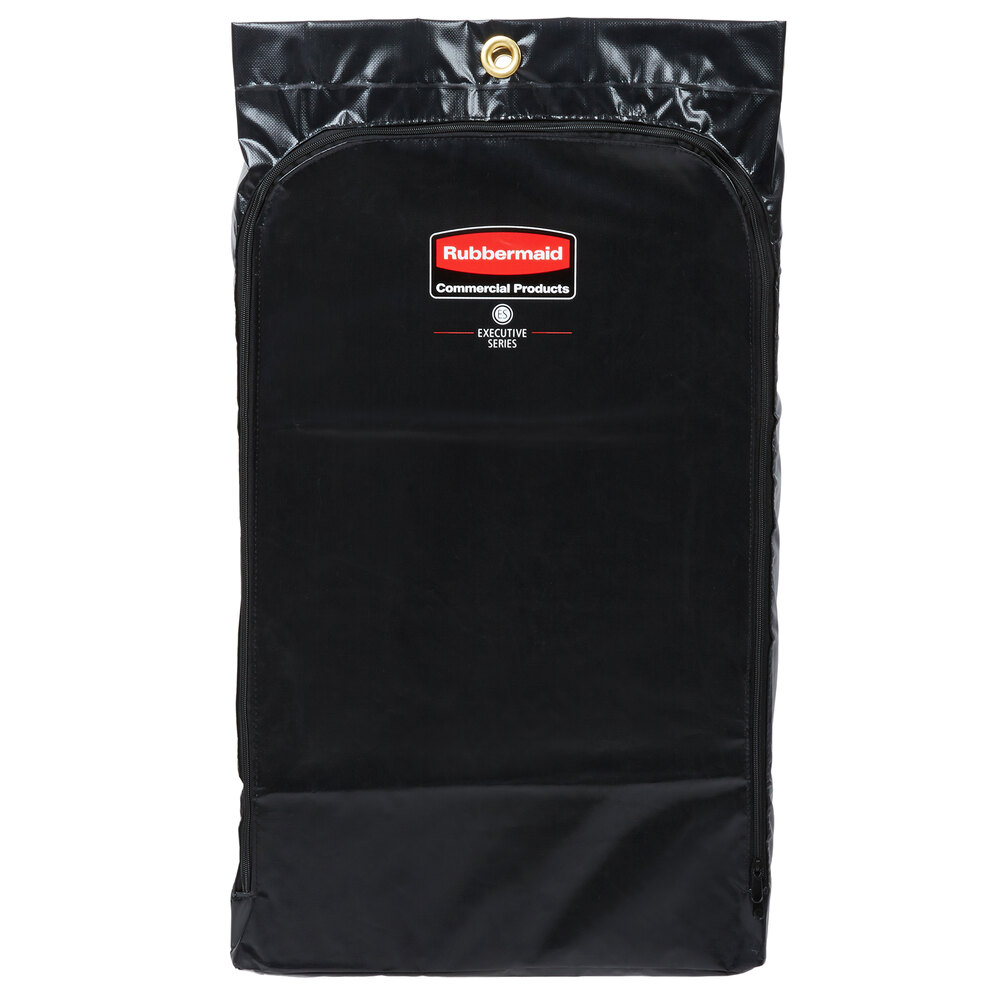 Rubbermaid® 1966720 Executive 24 Gallon Black Vinyl Janitor Cart Bag