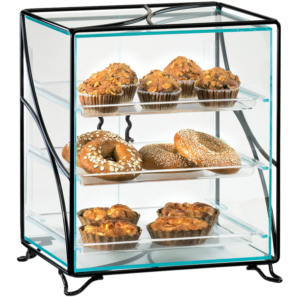 Cal-Mil 1501-13 Glacier Three Tier Acrylic Display Case with Wire Frame ...