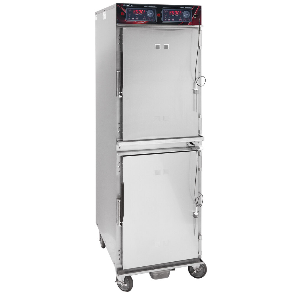 Cres Cor 1000CHSS2DX Full Height Stainless Steel Cook and Hold Oven ...