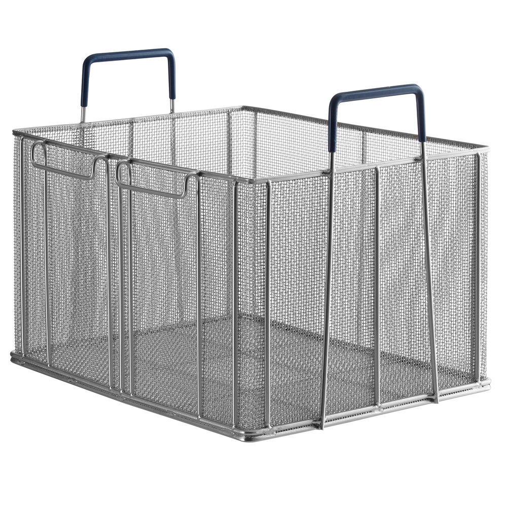 Anets P9800-88 16" x 13" x 10" Stainless Steel Bulk Pasta Basket