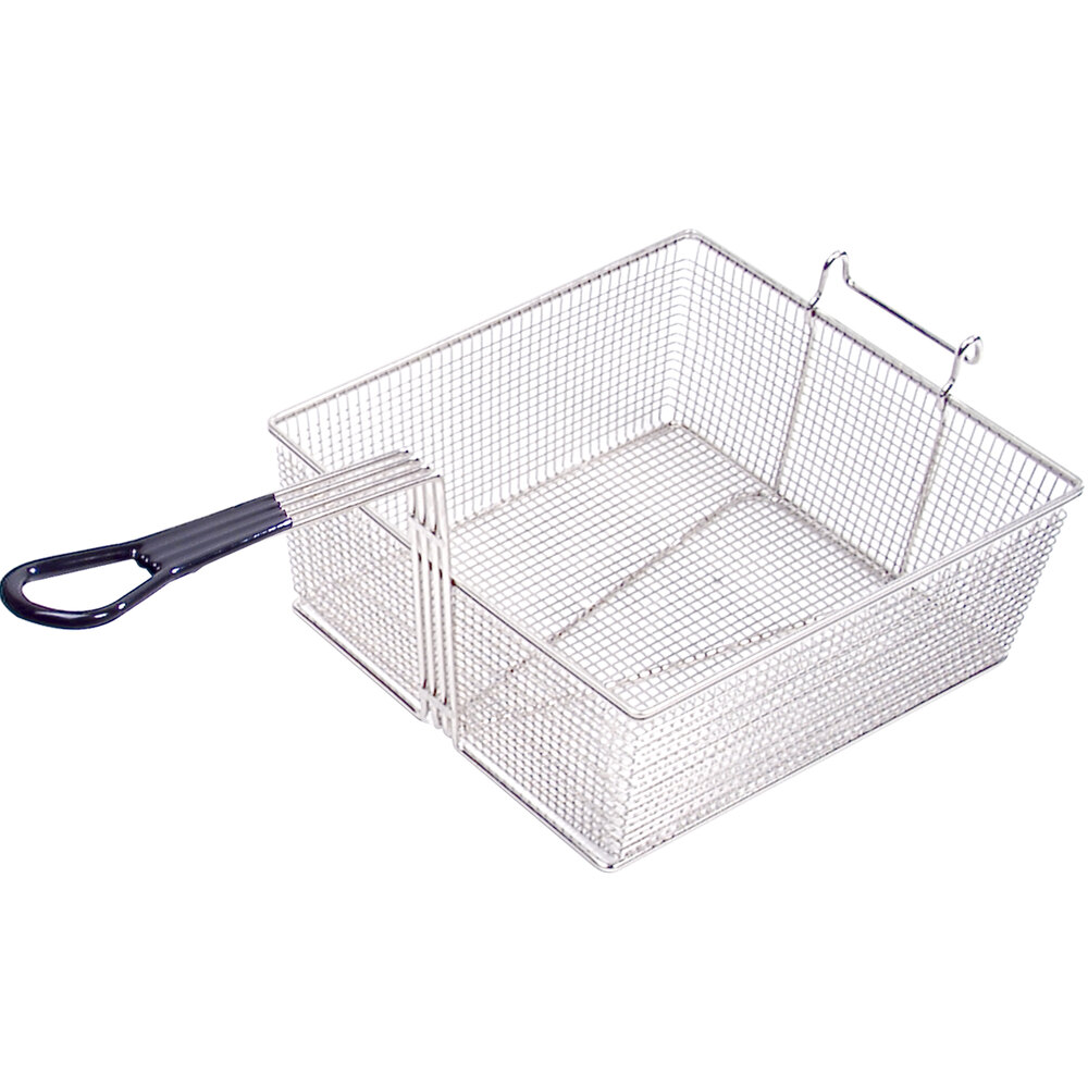 Pitco P9800-54 17 3/4" x 16 3/4" x 6" Full Size Fryer Basket with Front ...