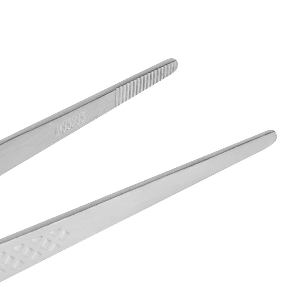 Mercer Culinary M35235 Precision Plus 6 1/8" Straight Plating Tongs