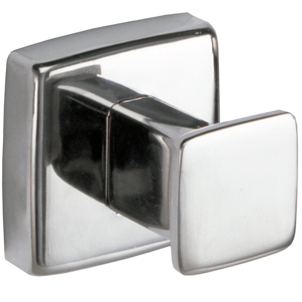 Bobrick B-6717 1 1/4" Surface-Mounted Single Robe Hook with Satin Finish