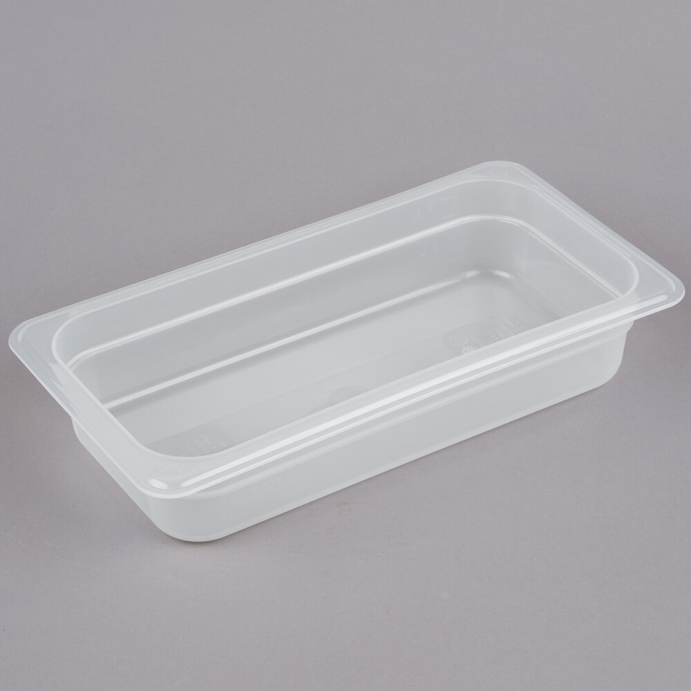 Cambro 32PP190 1 3 Size Translucent Polypropylene Food Pan 2 1 2 Deep Cambro 32PP190 1 3 Size Translucent Polypropylene Food Pan 2 1 2 Deep