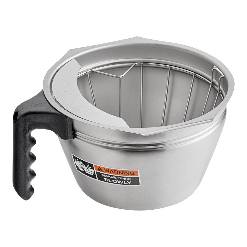 Bunn 20201.1201 Stainless Steel Funnel for Single, Dual, and Soft Heat ...