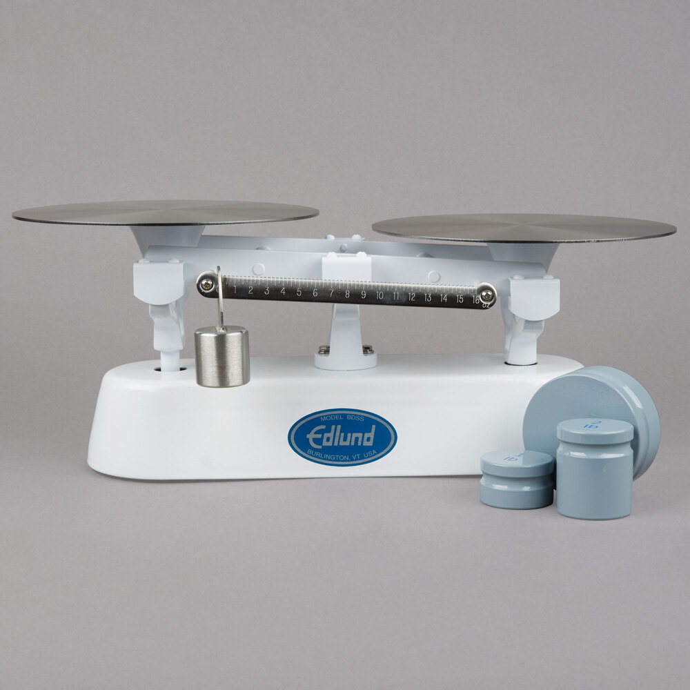 Edlund BDSS-8LS 8 lb. Stainless Steel Deluxe Baker's Dough Scale