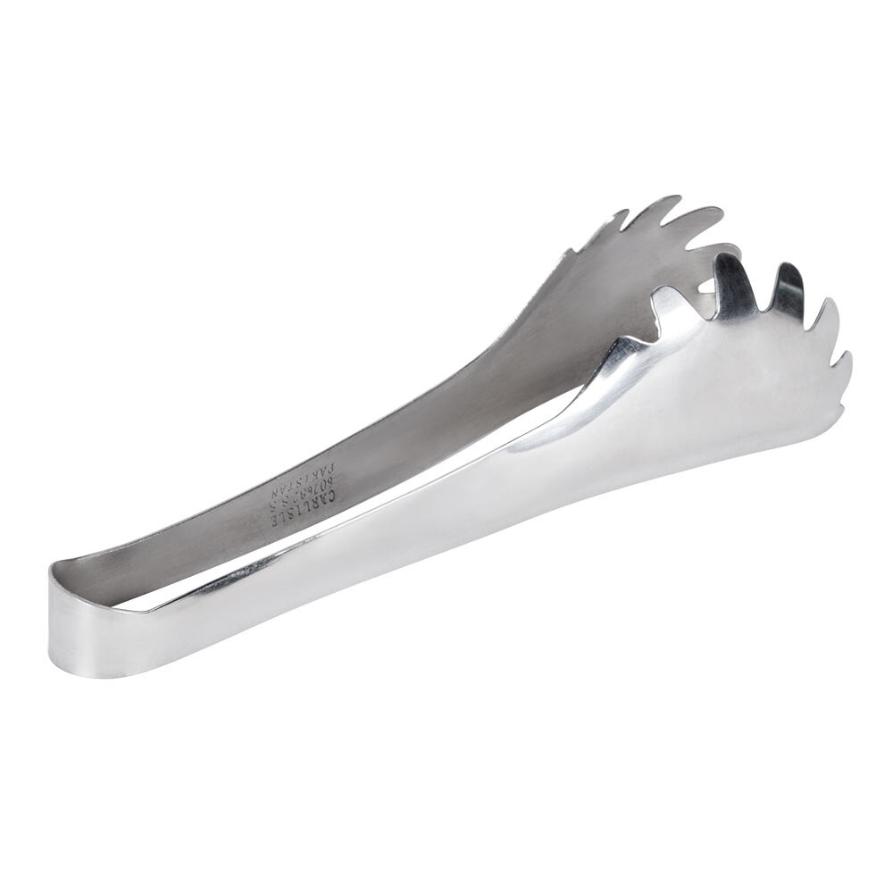 Carlisle 607682 Stainless Steel 8" Serving Tongs