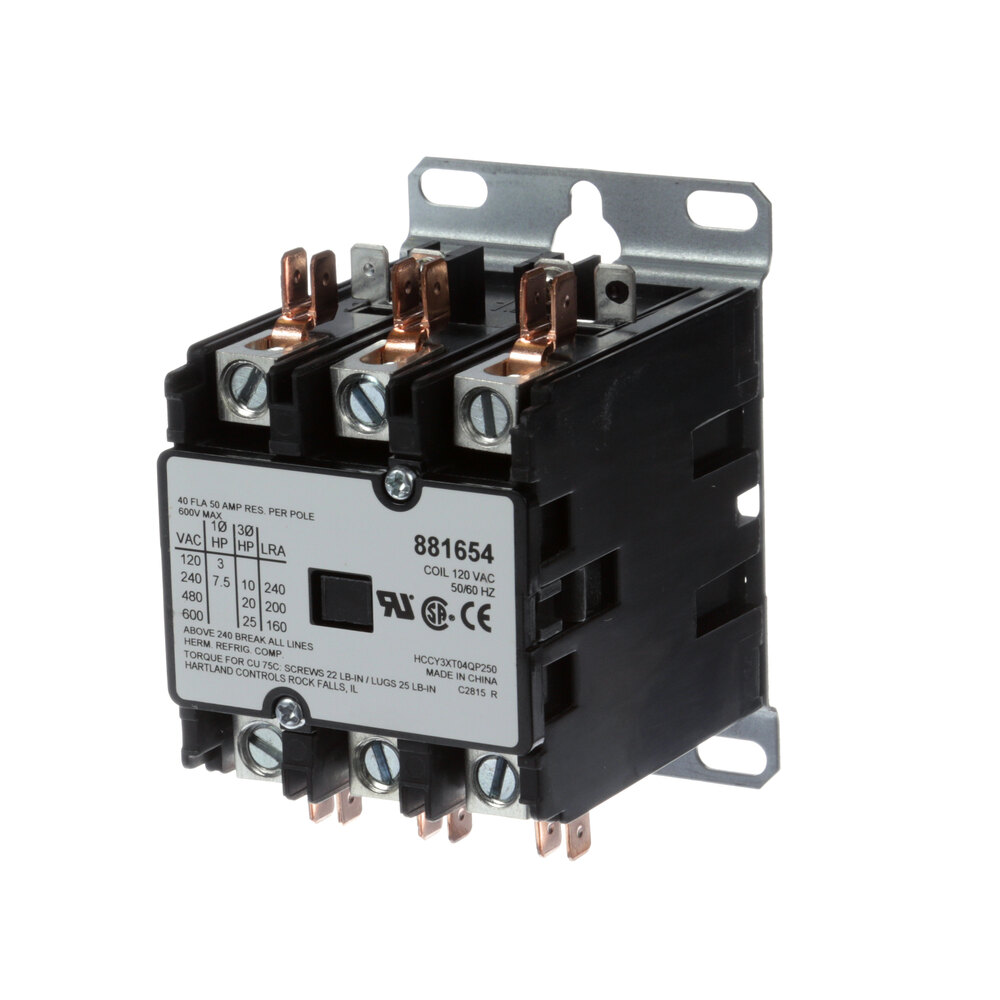 Vulcan 00-881654 3-Pole, 50 Amp Contactor