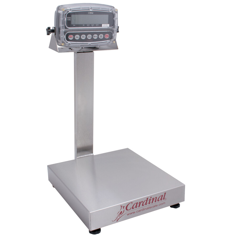 Cardinal Detecto EB-150-190 150 lb. Electronic Bench Scale with 190 ...