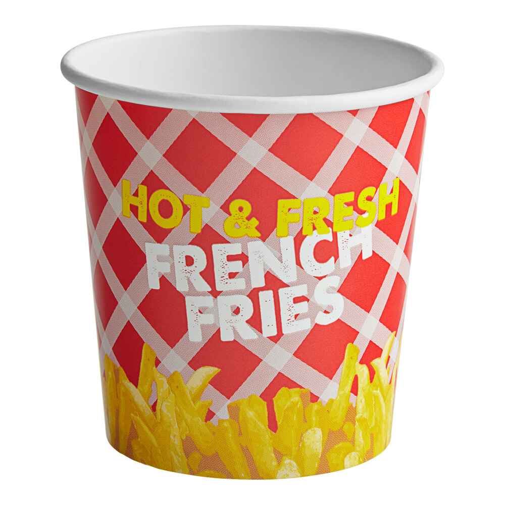 Choice 16 oz. French Fry Cup - 50/Pack