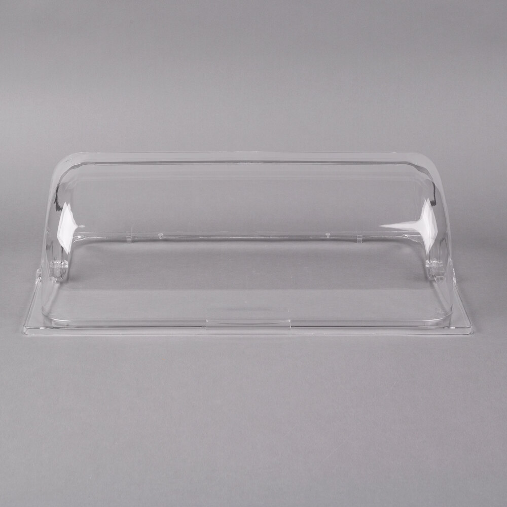 GET CO-3065-CL 21 1/4" x 13" x 7" Designer Polyweave Clear Rectangular ...