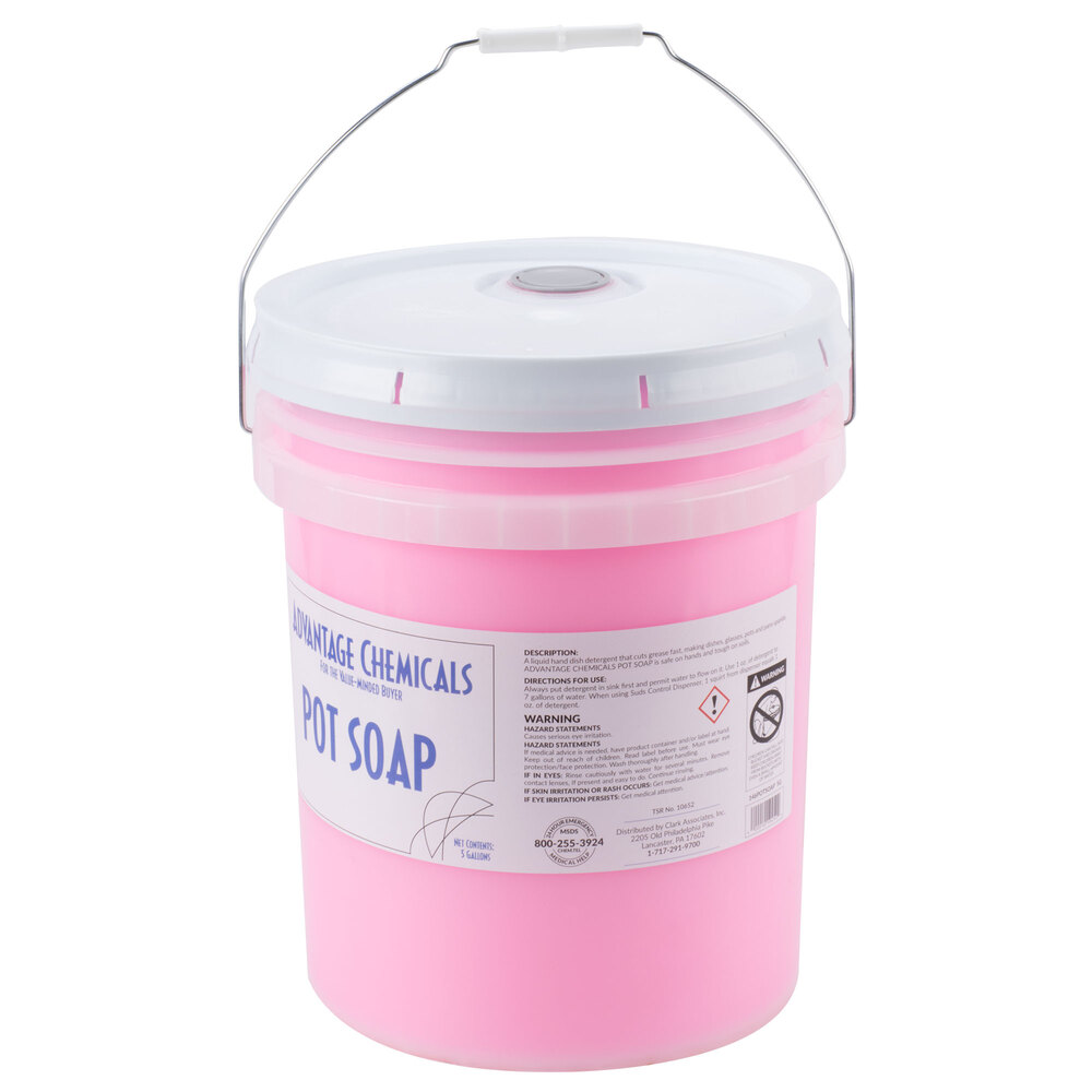 Advantage Chemicals 5 gallon / 640 oz. Concentrated Pot & Pan Soap
