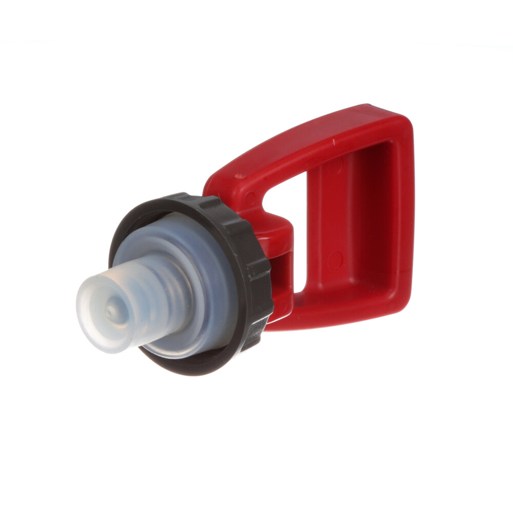 Fetco 1102.00230.00 Upper Faucet Assembly with Red Handle for Hot Water ...
