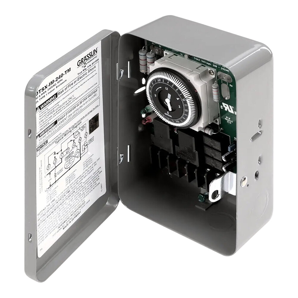 True Refrigeration 831995 Timer, Defrost Dtsx-Im-240 Metal Enclosu