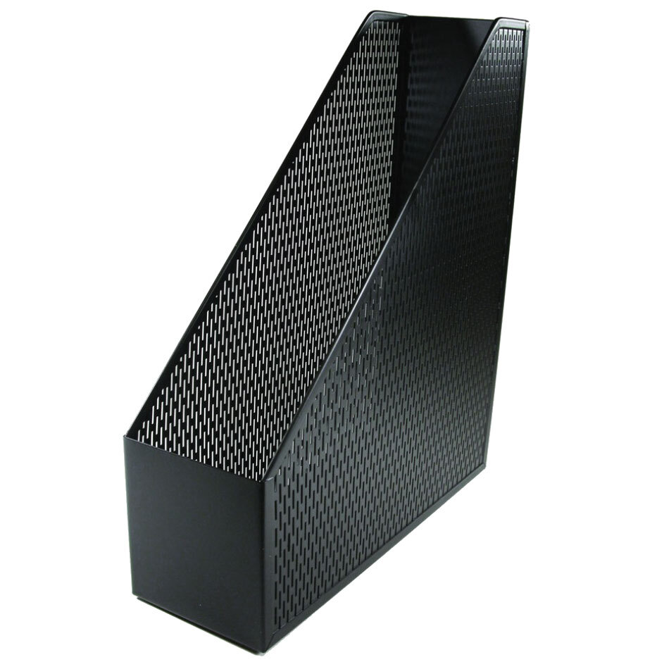 Artistic ART20004 Urban Collection 3 1/2" x 10" x 11 1/2" Black Punched ...