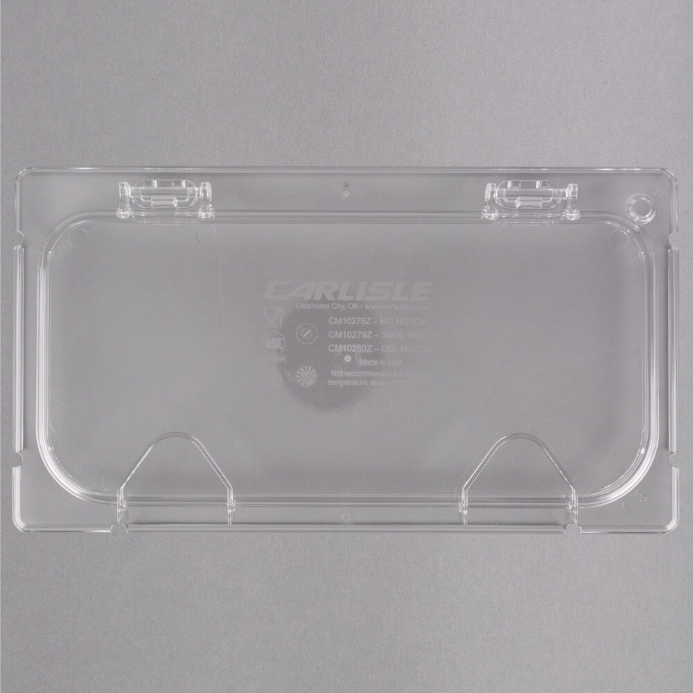 Carlisle CM10280Z07 Coldmaster EZ Access 1/3 Size Clear Polycarbonate ...