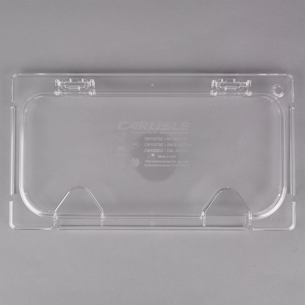 Carlisle CM10279Z07 Coldmaster EZ Access 1/3 Size Clear Polycarbonate ...