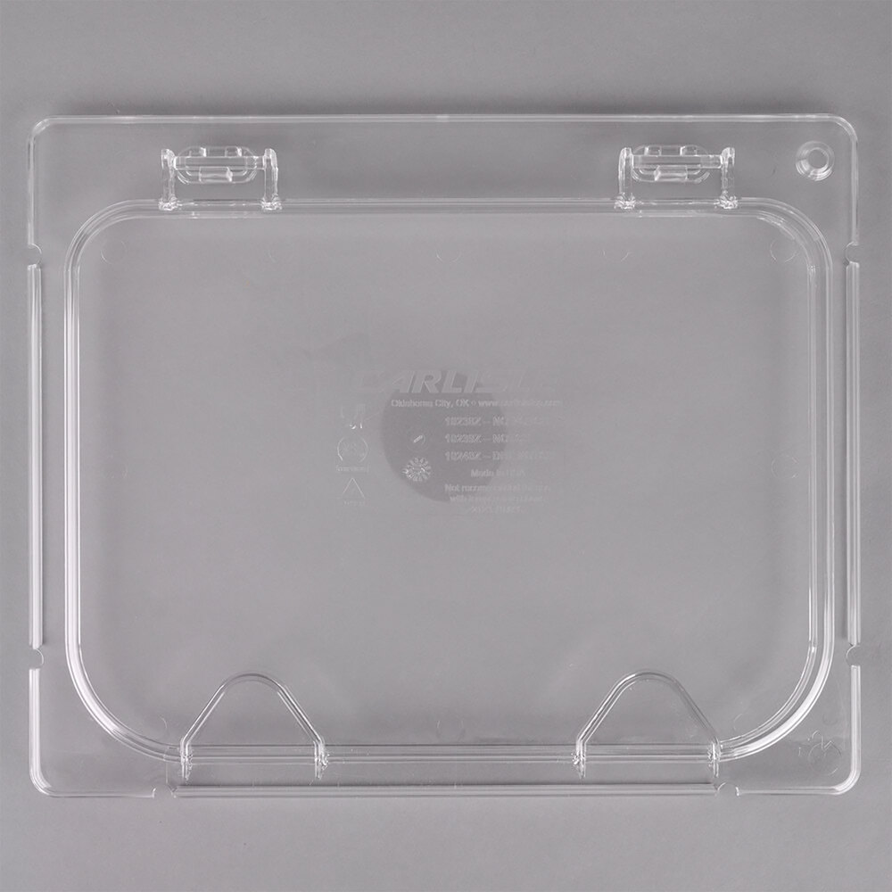 Carlisle CM10238Z07 Coldmaster EZ Access 1/2 Size Clear Polycarbonate ...