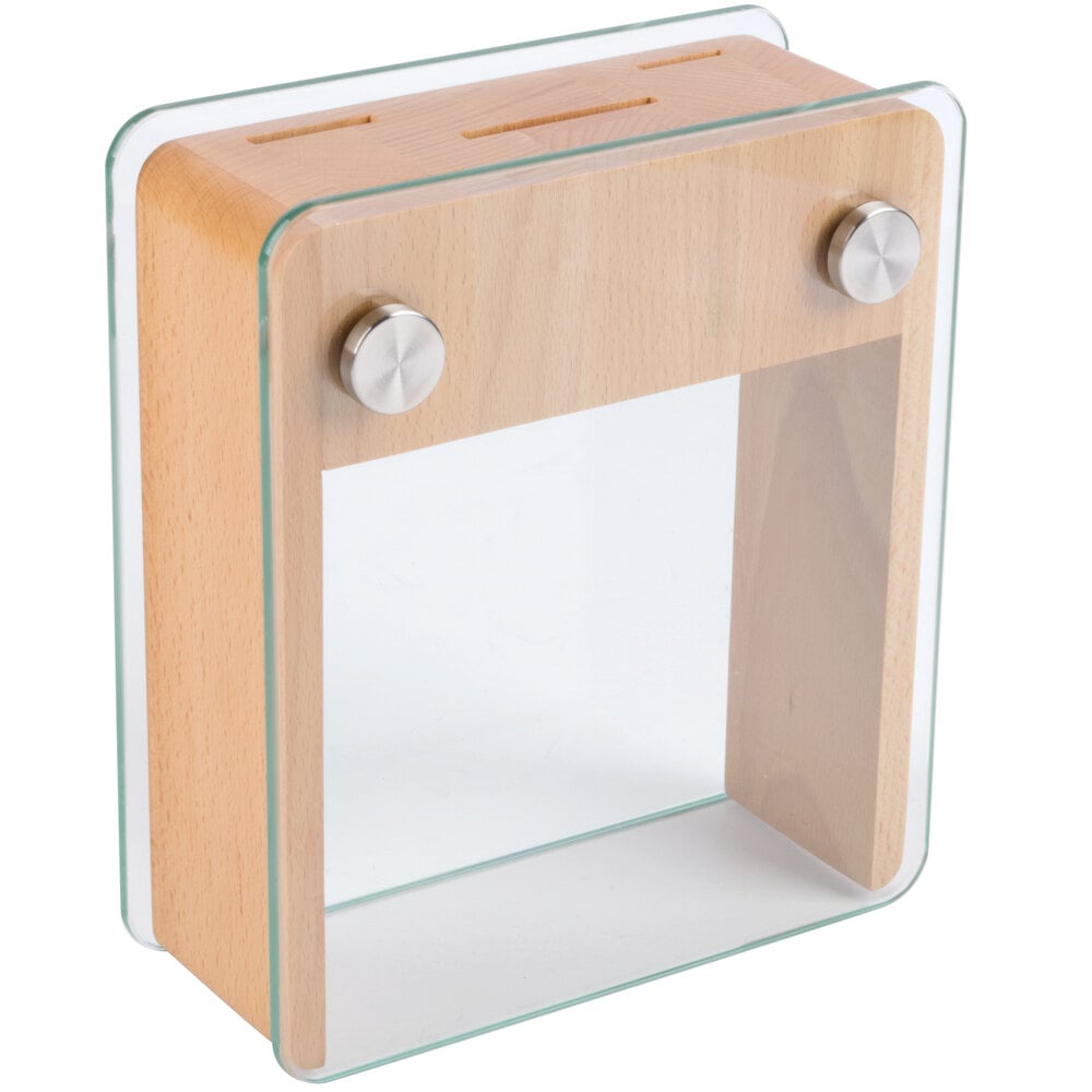 Mercer Culinary M23505 Renaissance® 6-Piece Knife Set with Wood / Glass ...