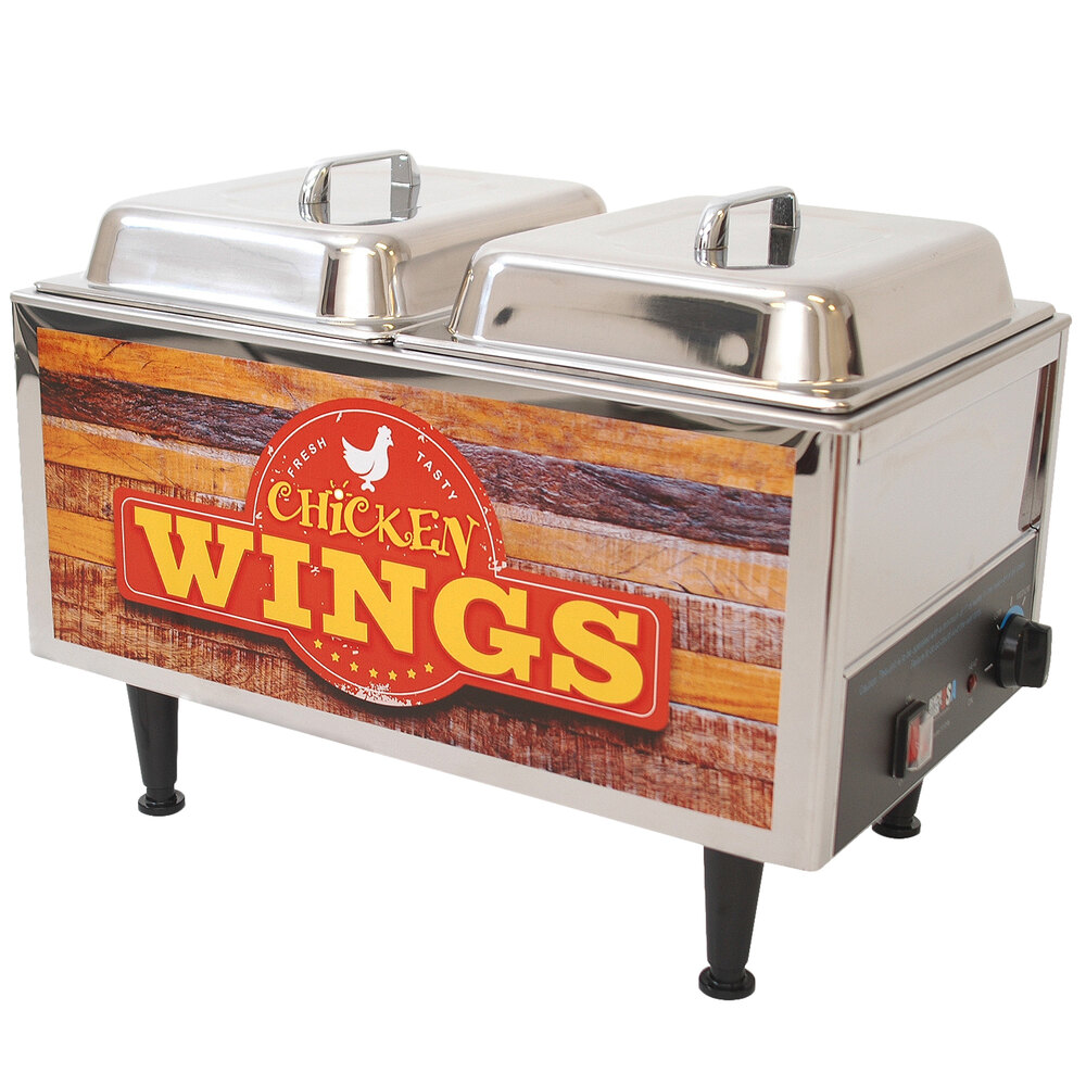 Benchmark USA 51072W 12" x 20" Chicken Wing Warmer - 120V, 1200W