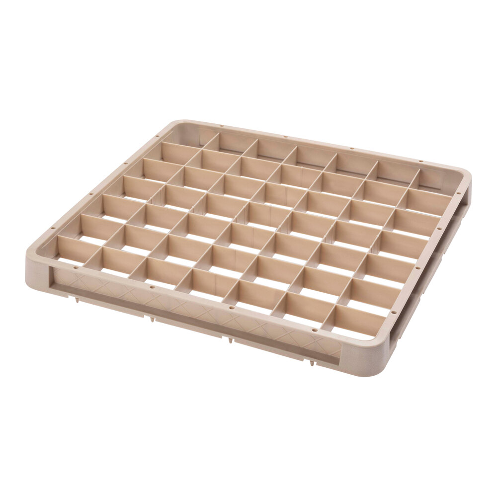 Vollrath CRE Traex® 49 Compartment Beige Full-Size Closed Wall Extender