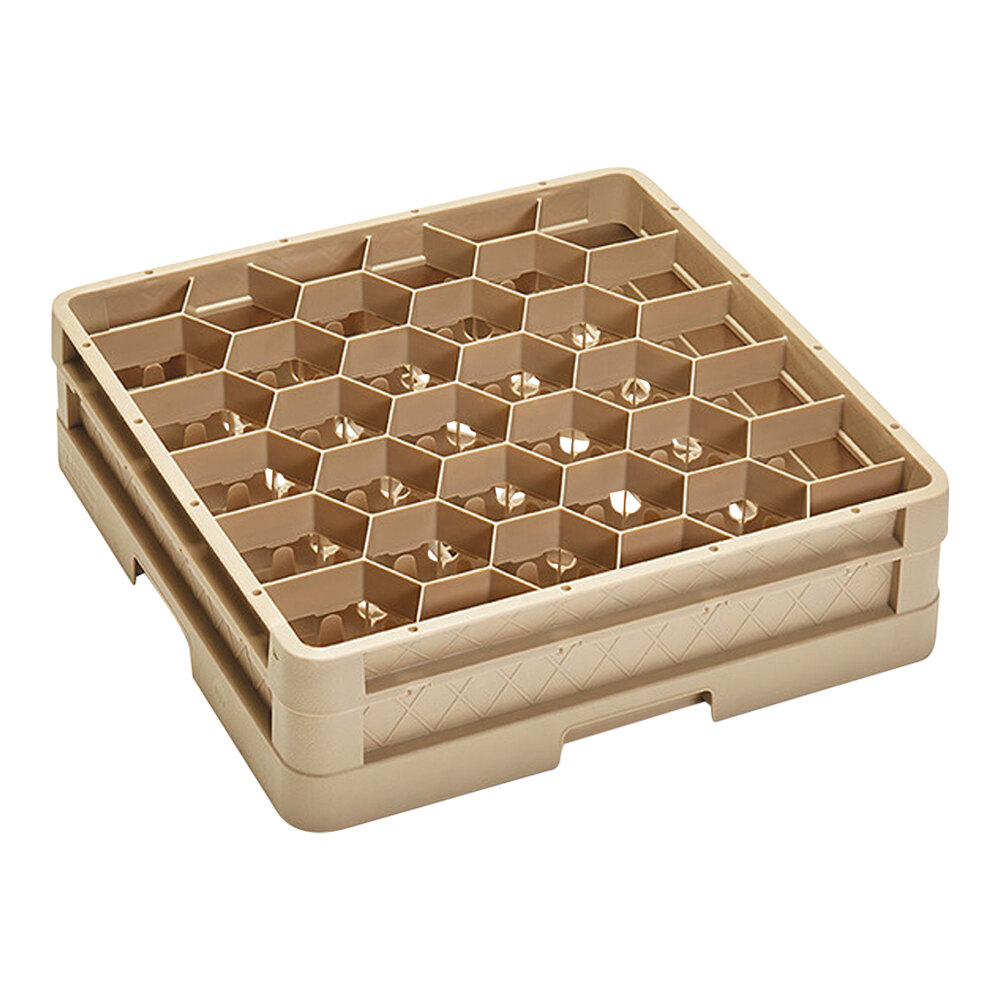 Vollrath CR12H Traex® Rack Max 30 Compartment Beige Full-Size Closed ...