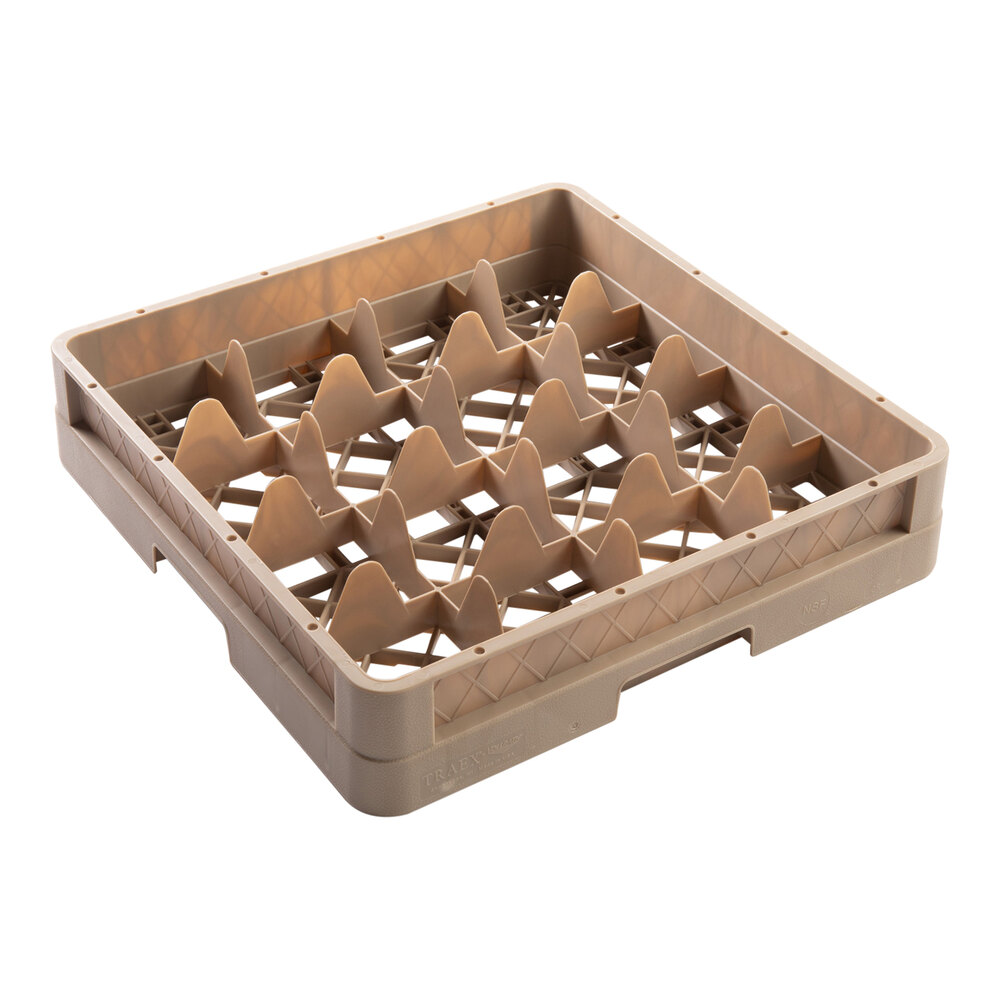 Vollrath CR8 Traex® 16 Compartment Beige Full-Size Closed Wall 3 1/4 ...