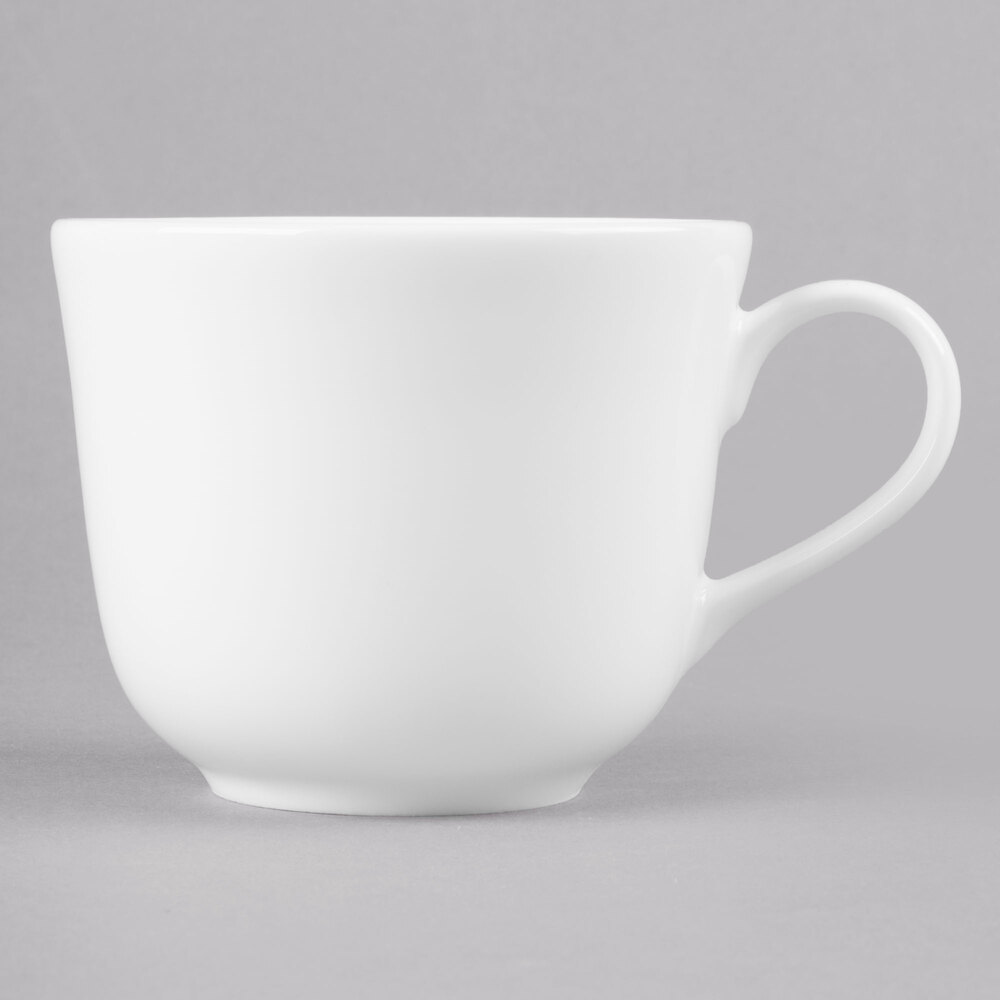 Reserve by Libbey 911190028 International 8 oz. Bone China Round Tea ...