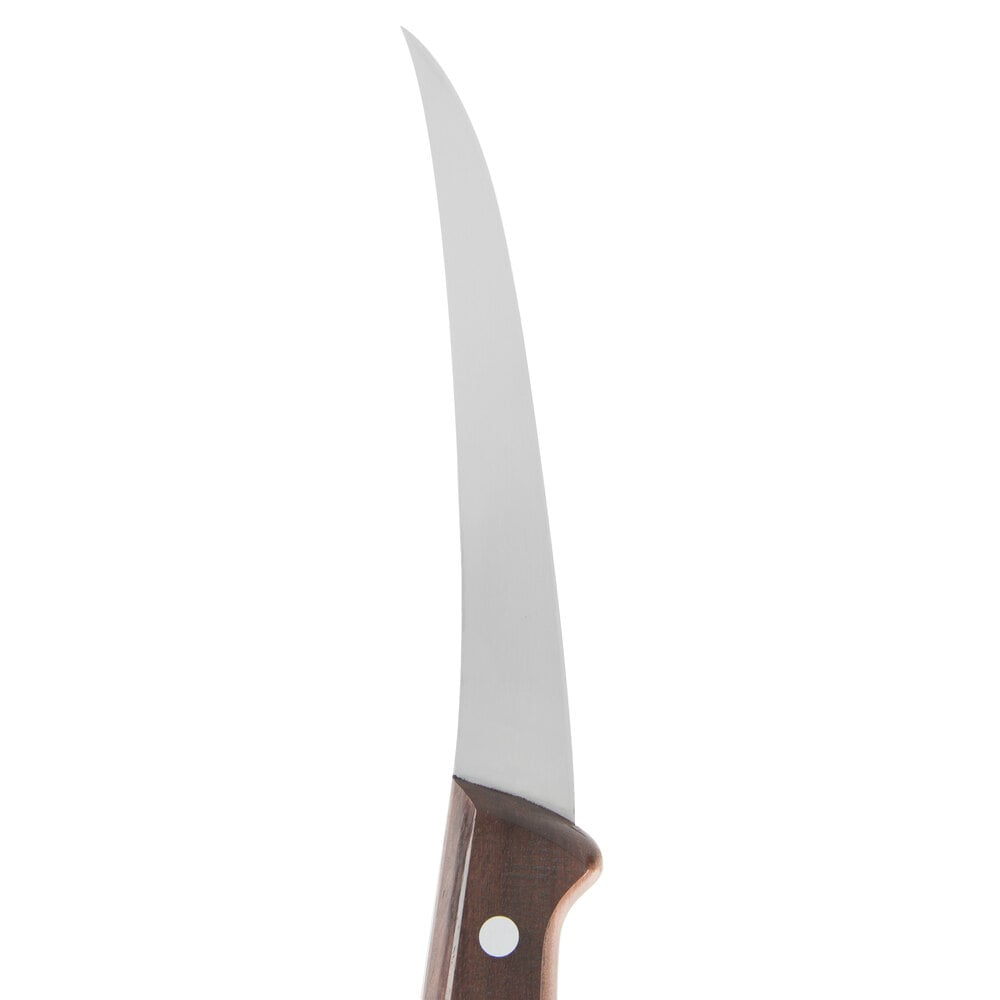 Victorinox 5.6606.15-X1 6" Narrow Semi-Stiff Curved Boning Knife with ...