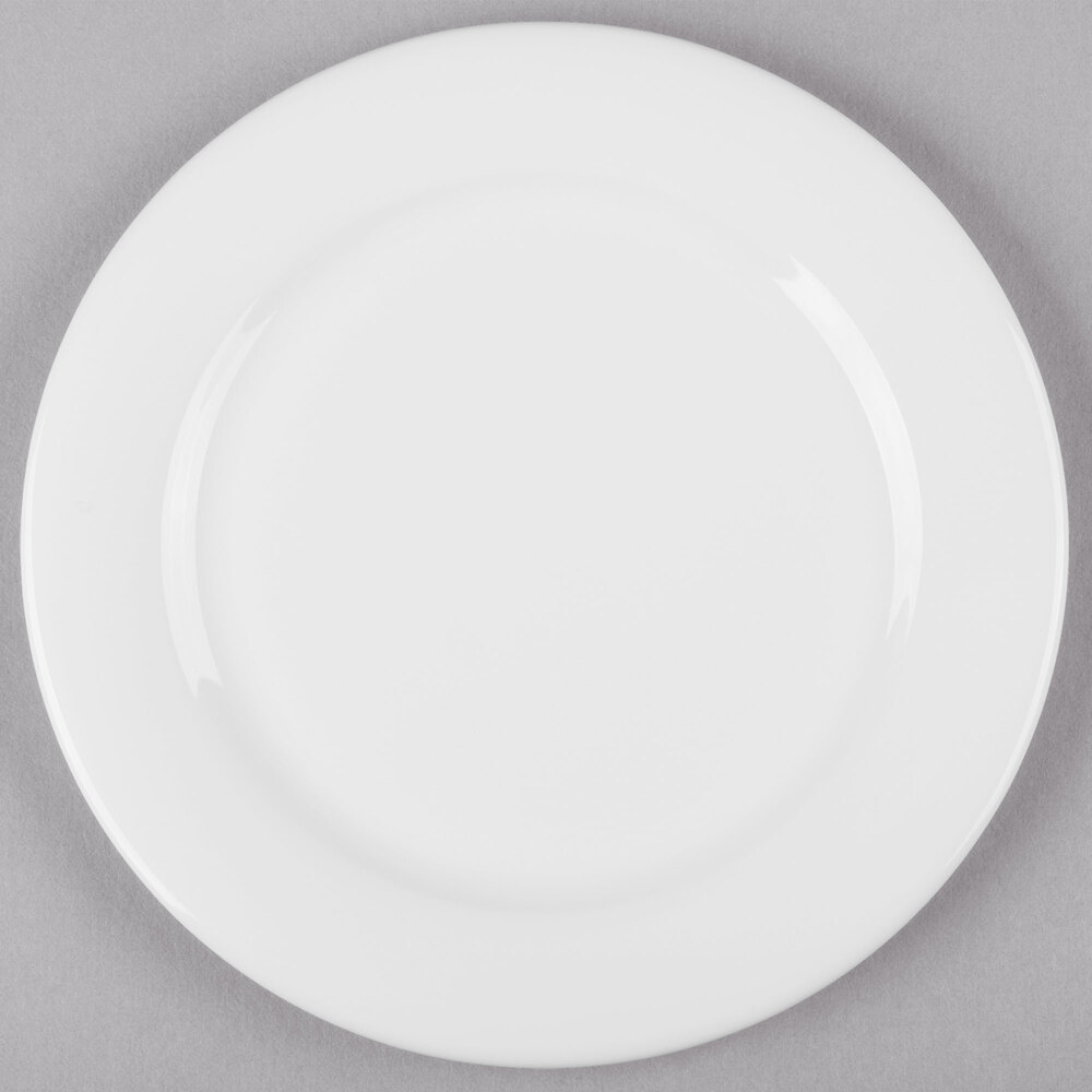 Reserve by Libbey 911190003 International 6 1/2" Bone China Round ...