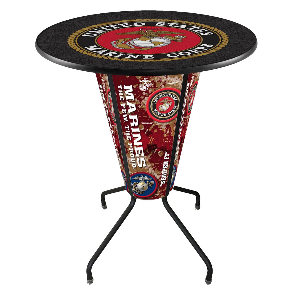 Holland Bar Stool L218B42Marine36RMarine United States Marine Corps 36 ...