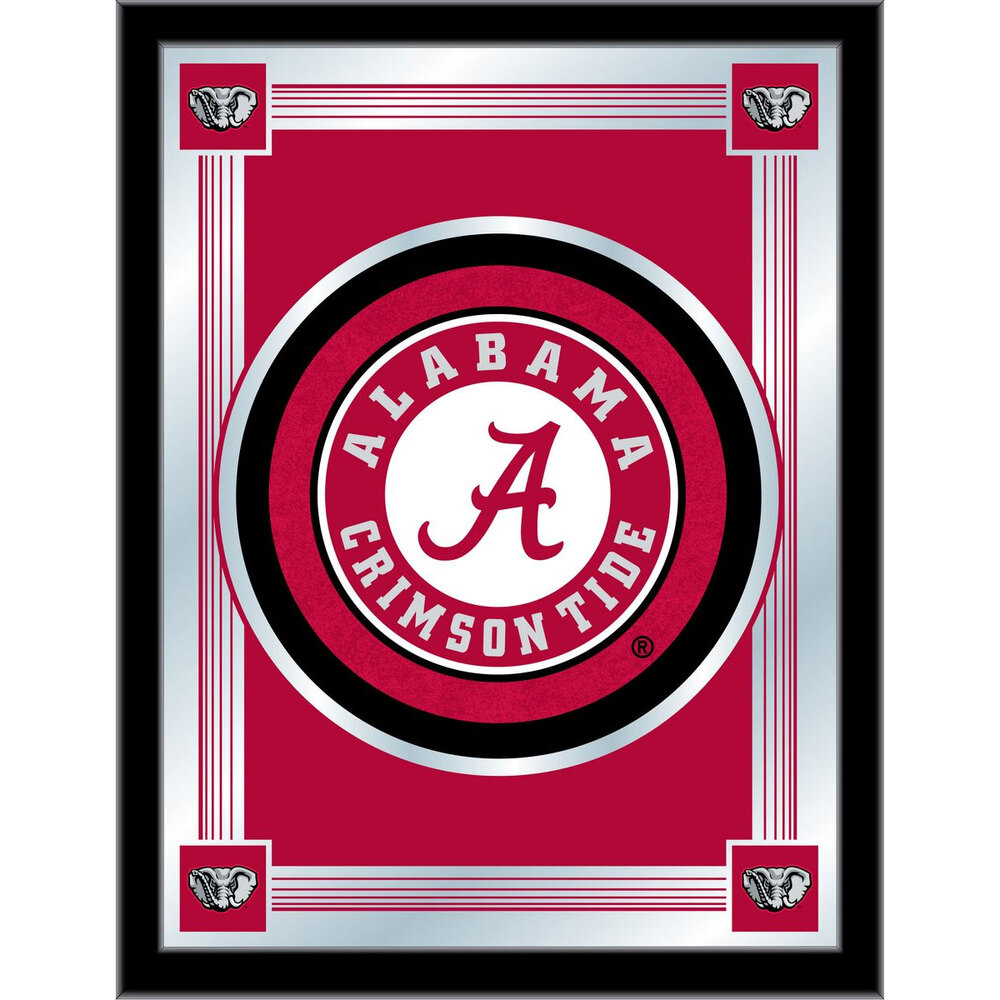 Holland Bar Stool MLogoAL-A 17" x 22" University of Alabama Decorative ...