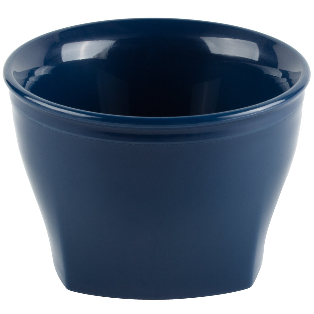 Cambro MDSHB5497 Harbor Collection Navy Blue 5 oz. Insulated Plastic ...