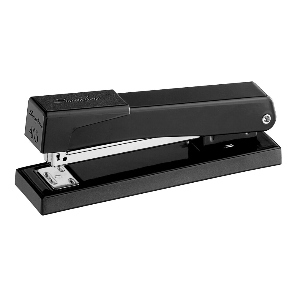 Swingline 40501 20 Sheet Black Light-Duty Full Strip Desktop Stapler