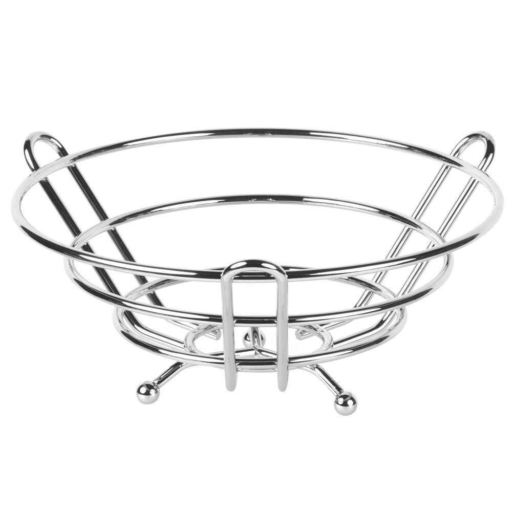 Clipper Mill by G.E.T. WB-710 10" Chrome Plated Iron Round Basket