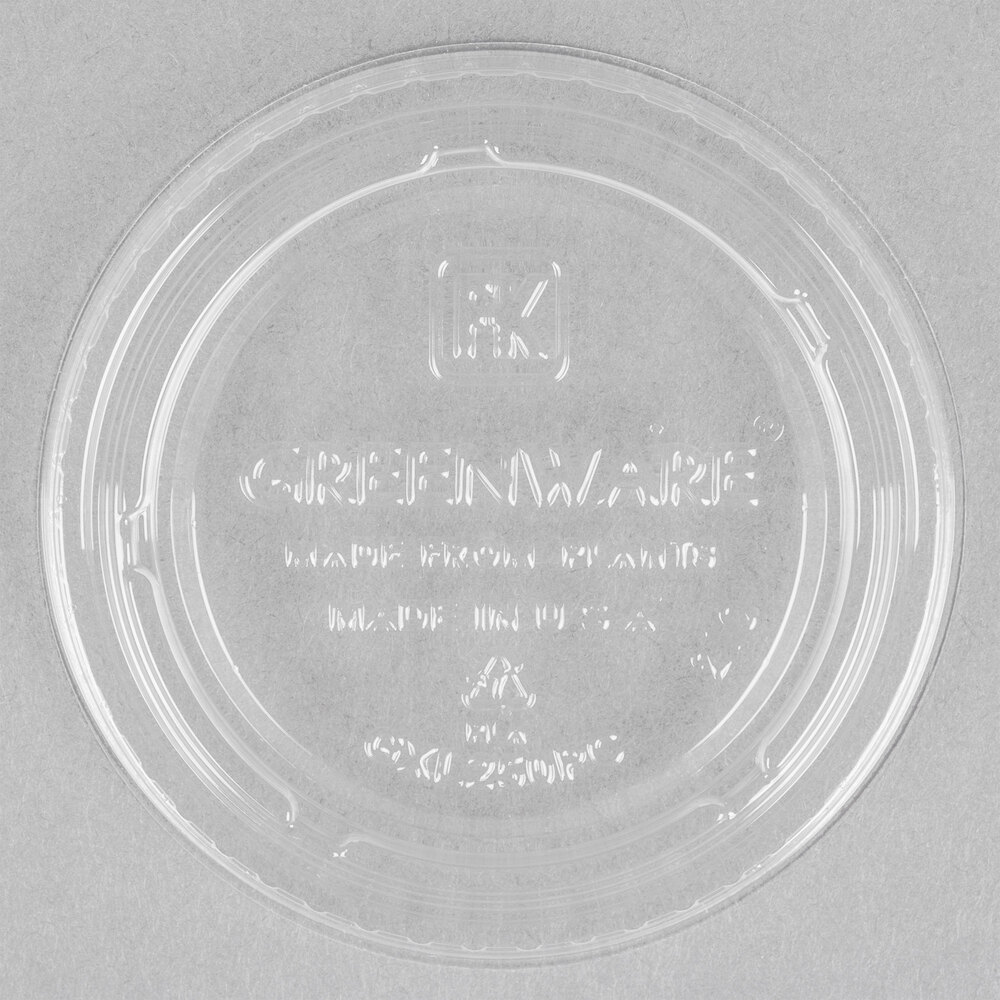 Fabri-Kal GXL250PC Greenware 2 oz. Compostable Clear Plastic Souffle ...