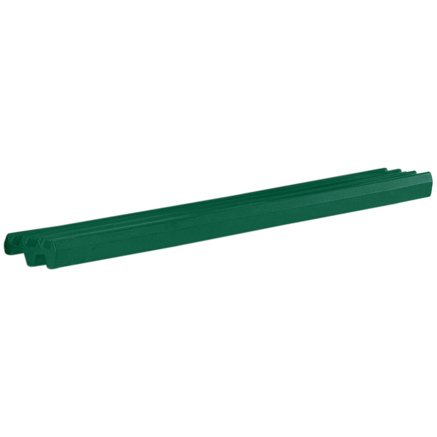 Cambro VBRR5519 5' Green Tray Rail for Versa Food Bars and Work Tables