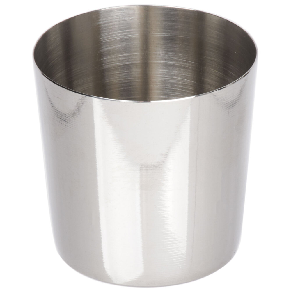 Matfer Bourgeat 342478 2 1/2" x 2 1/2" Stainless Steel Rum Baba ...