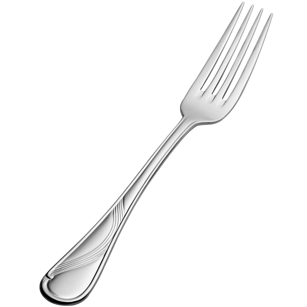 Bon Chef S2206 Wave 8 1/2" 18/10 Stainless Steel European Size Dinner ...
