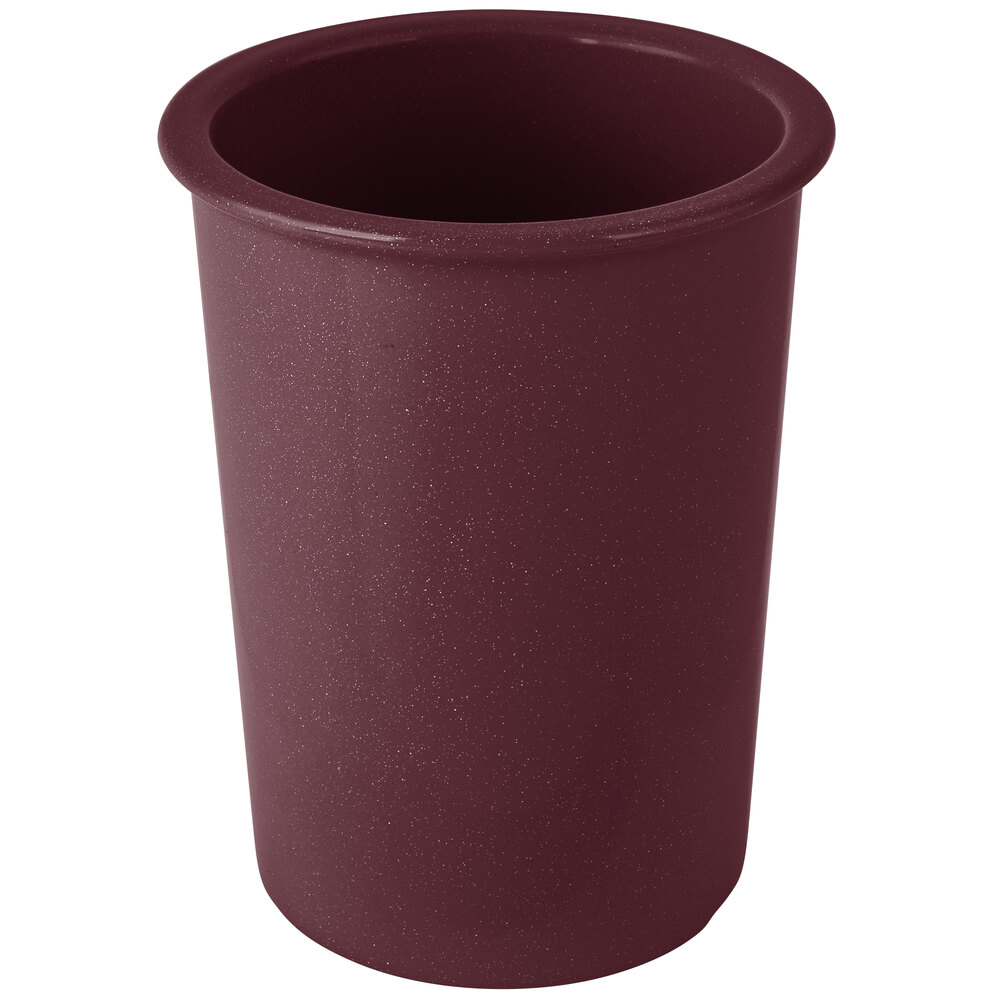 Tablecraft CW1672MRS 1 Qt. Maroon Speckle Cast Aluminum Salad Dressing ...