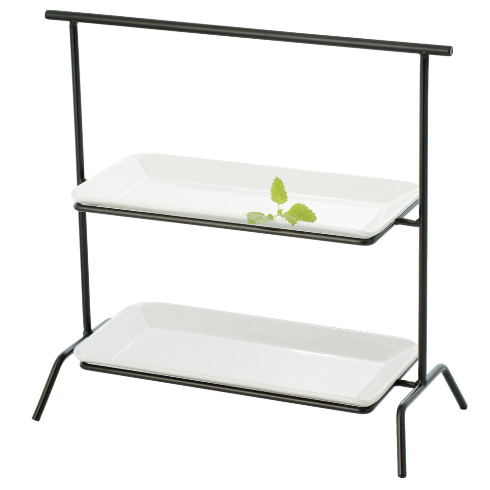 Clipper Mill by G.E.T. IR-602B 2-Tier Black Powder Coated Iron ...