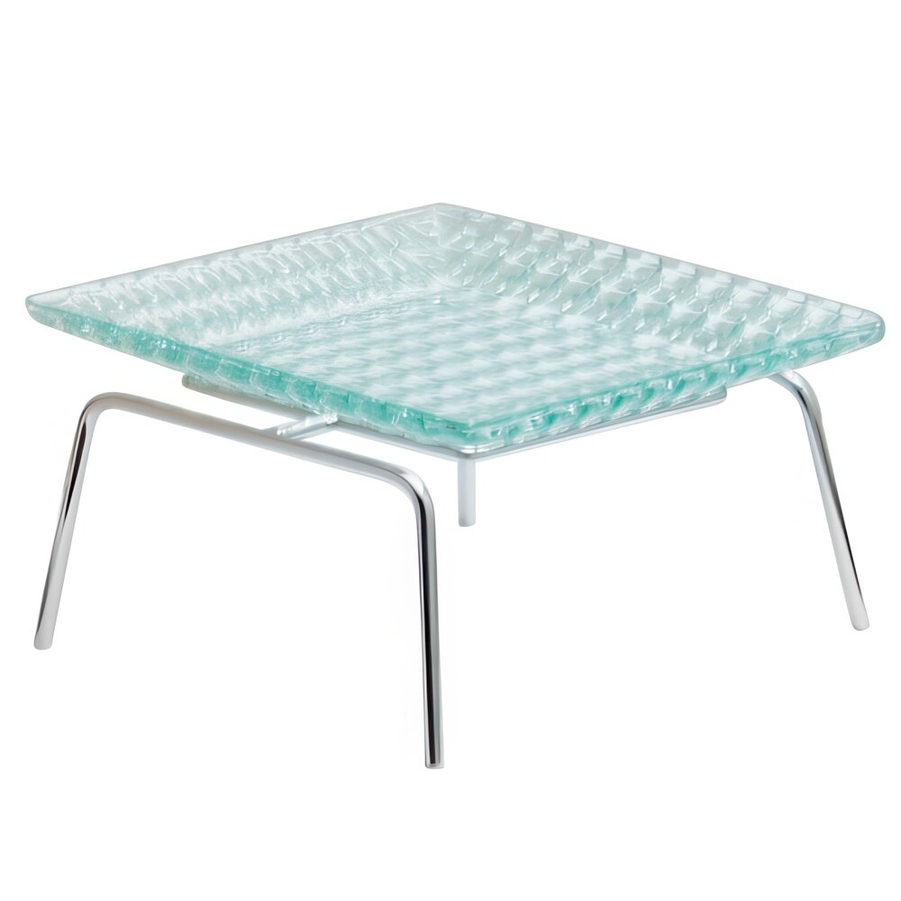 Clipper Mill by G.E.T. IR-405C 1-Tier Chrome Plated Iron Riser - 12 1/4 ...