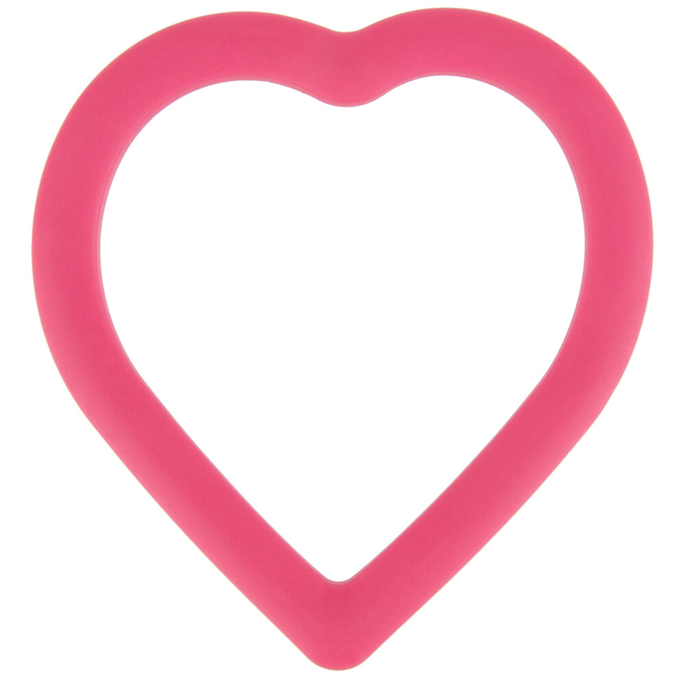 Wilton 191005244 Comfort Grip 4 5/8" Metal Heart Cookie Cutter