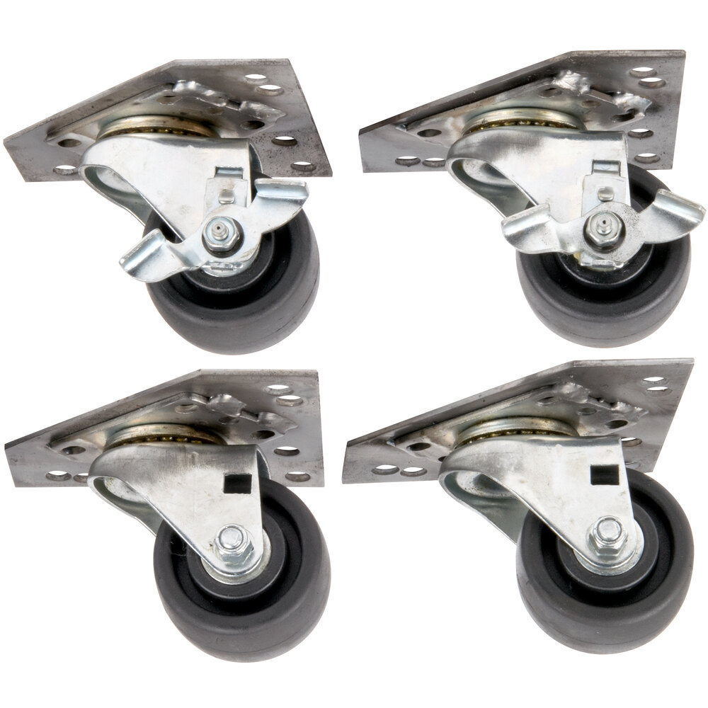SunFire 1951226-0002 Casters for MCO and SCO Series Double Deck Gas ...